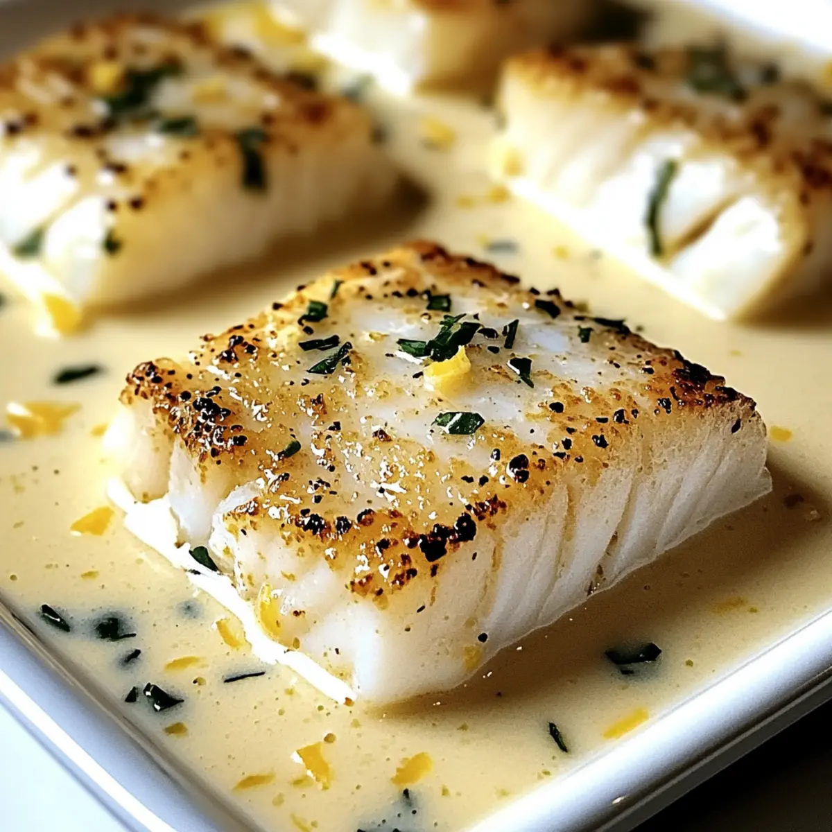 Baked Cod in Coconut Lemon Cream Sauce for a Tropical Escape - FOR UR ...