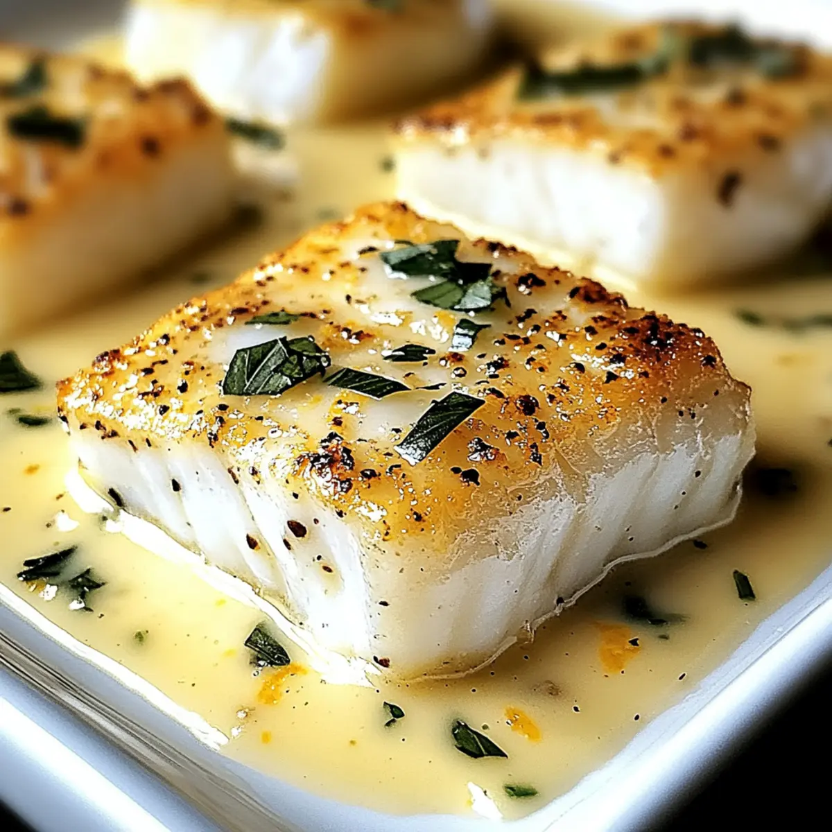 Baked Cod in Coconut Lemon Cream Sauce for a Tropical Escape - FOR UR ...